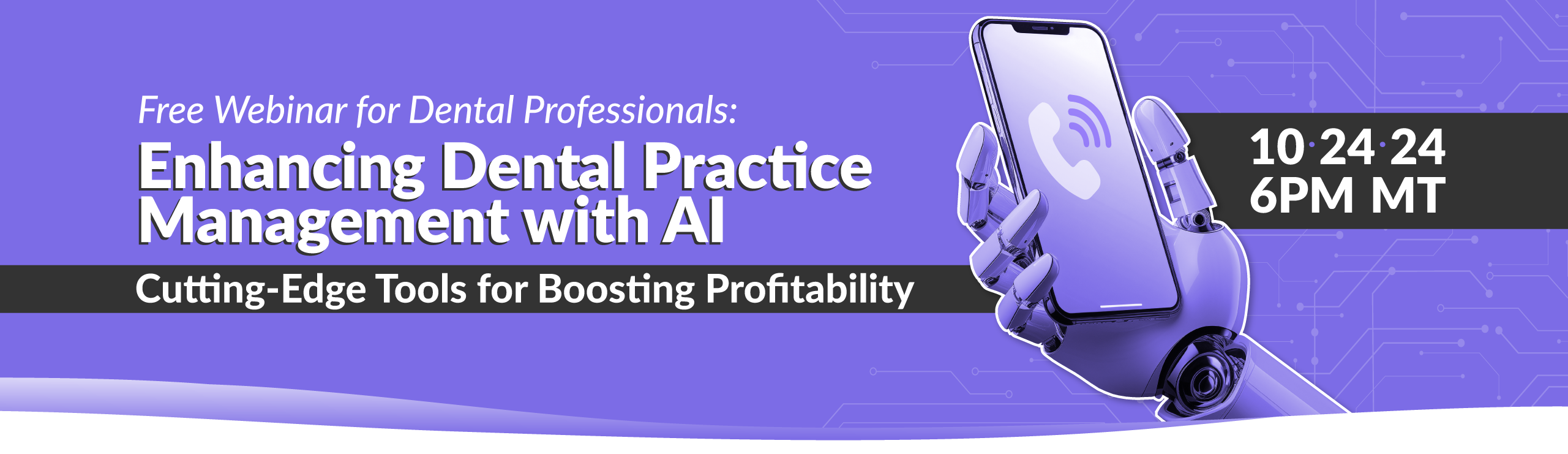 Free Webinar on Oct 24: Enhancing Dental Practice Management with AI
