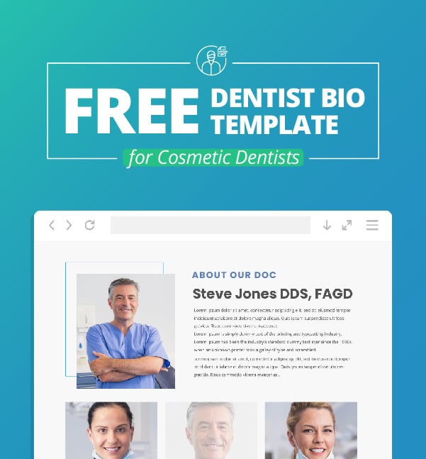 Free Dentist Bio Template For Cosmetic Dentists